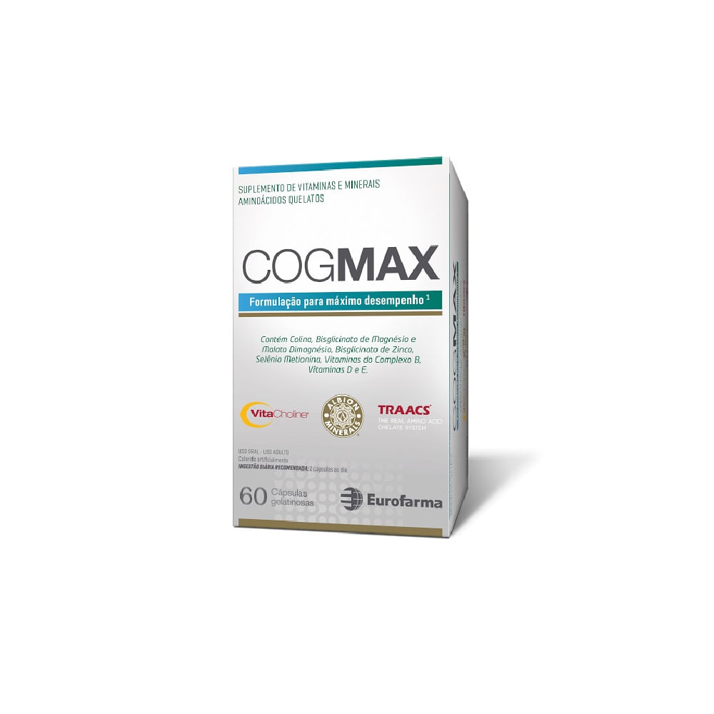 Cogmax Eurofarma 60 Cápsulas - Drogaria Venancio