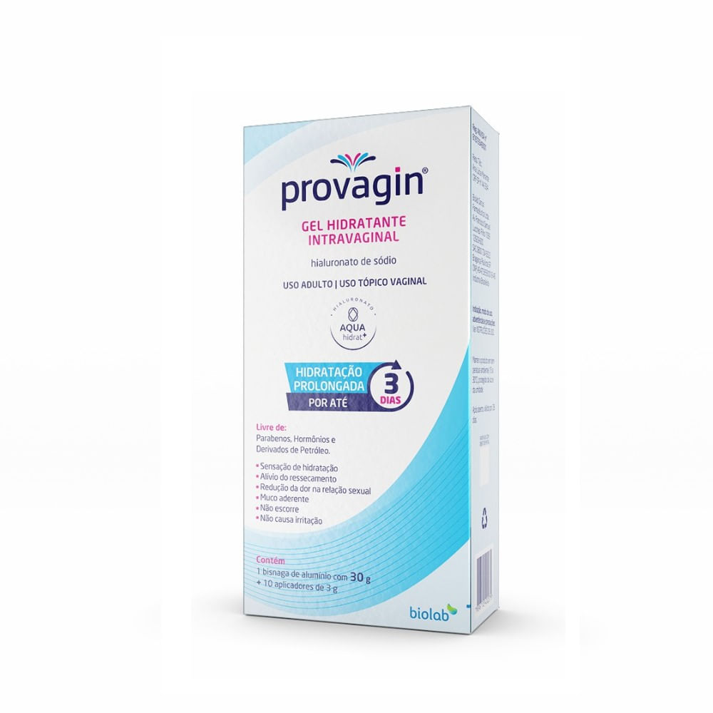 Provagin Gel 30g 10 Aplicadores - Drogaria Venancio