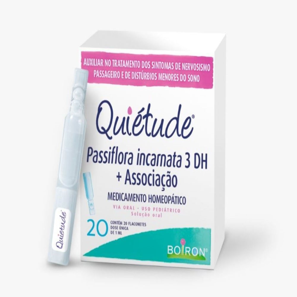 Quiétude Boiron 20 Flaconetes - Drogaria Venancio