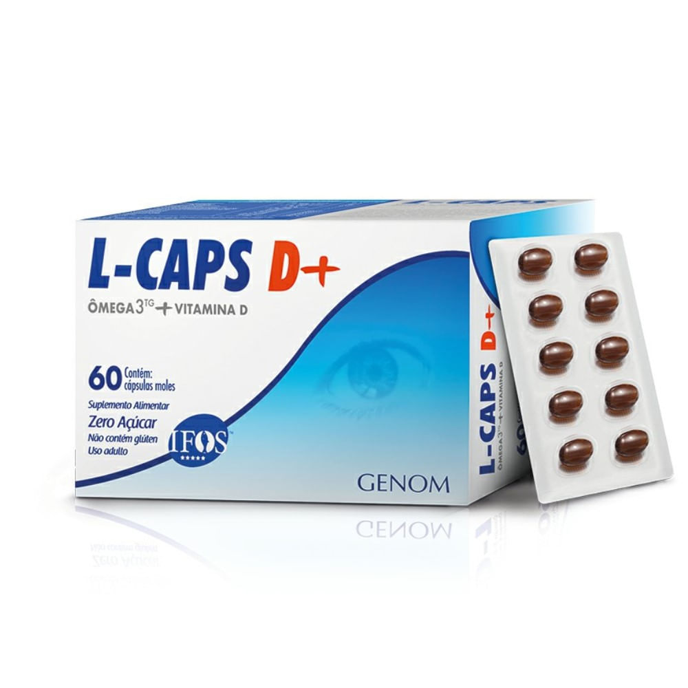 L-Caps D+ 60 Cápsulas Moles