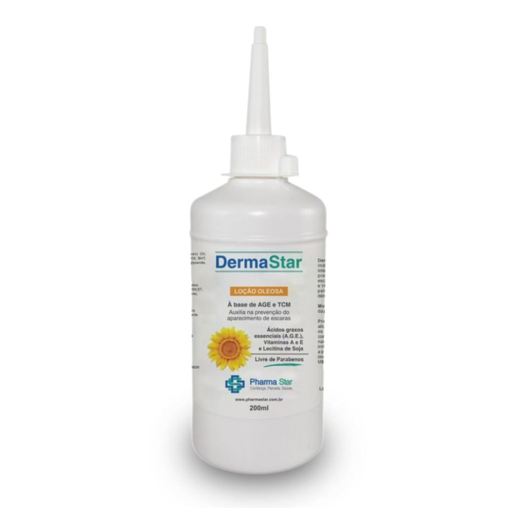 Loção Oleosa Derma Star 200ml